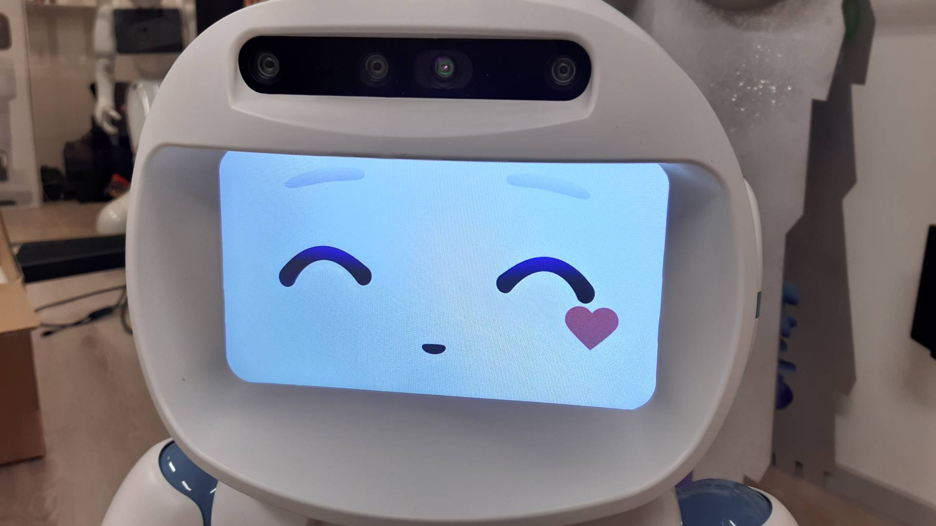 QTrobot, welcome to Robostudio | Computing Sciences | Tampere Universities