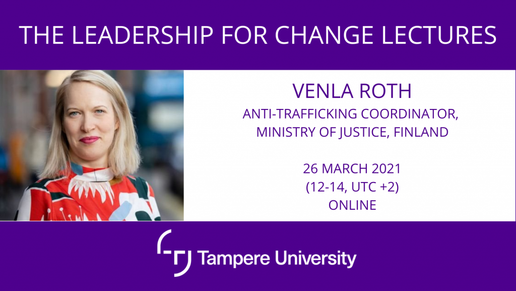 Video: LFC Lecture with Venla Roth, Anti-trafficking Coordinator ...