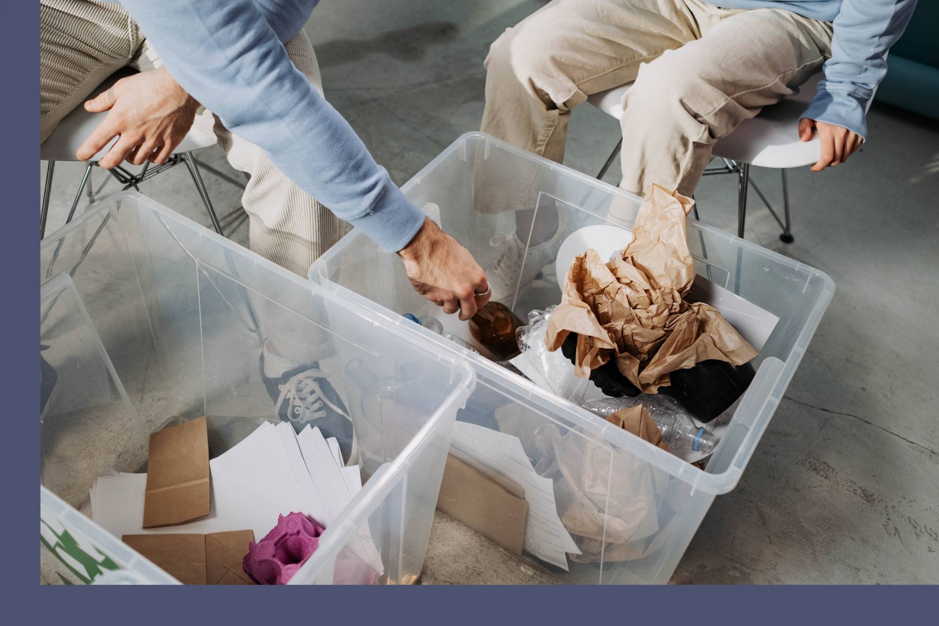 Miten moraali ja etiikka liittyvät take away -pakkausten lajitteluun ...